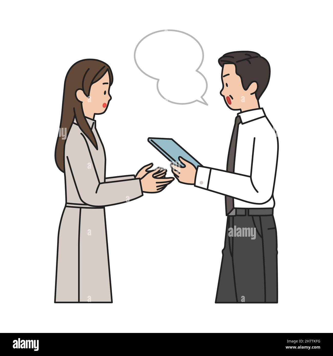 Workplace approval Cut Out Stock Images & Pictures - Alamy