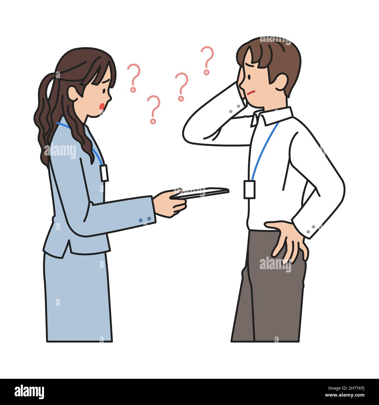 Difficult questions hi-res stock photography and images - Alamy