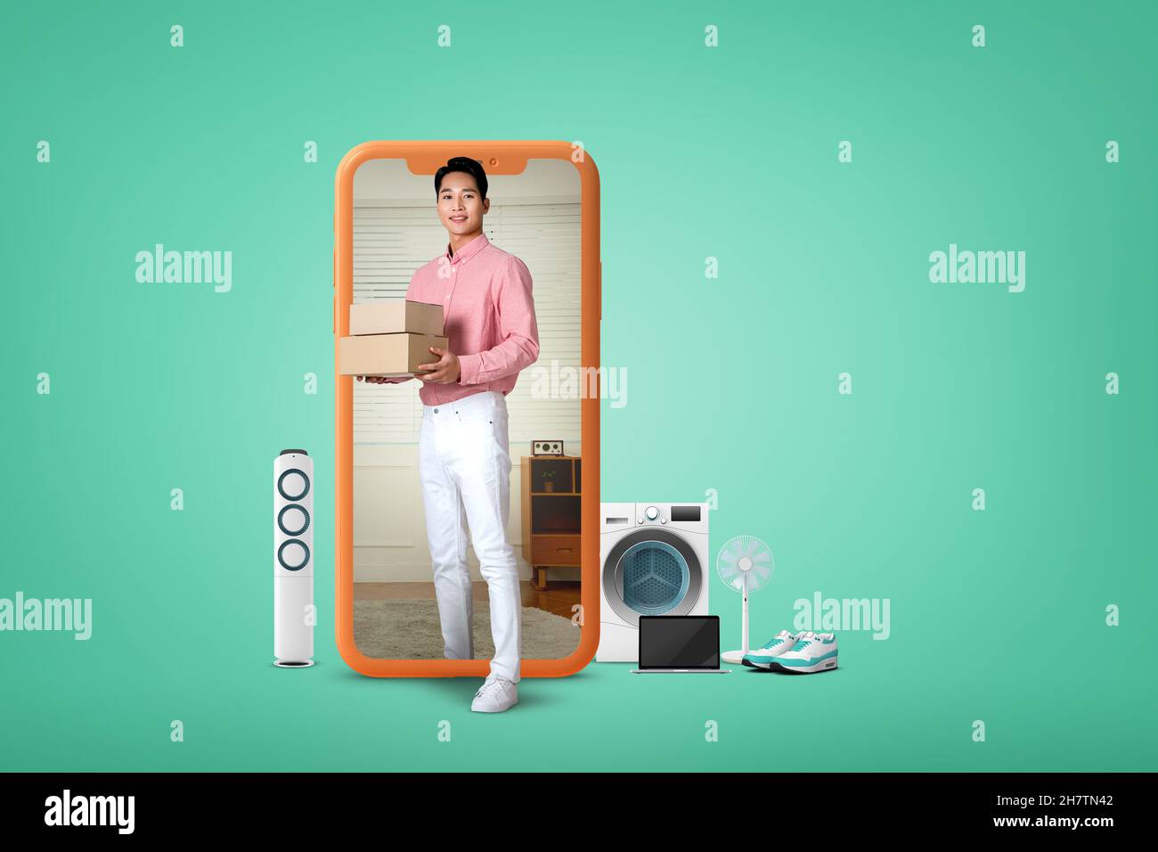 Second hand washing machine hi-res stock photography and images - Alamy