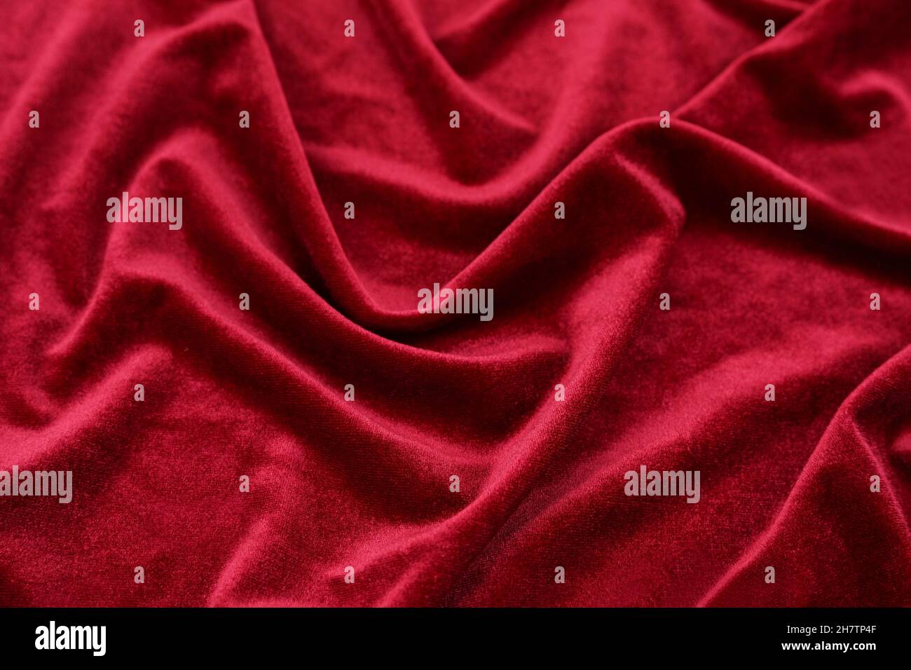 red fabric texture background Stock Photo - Alamy