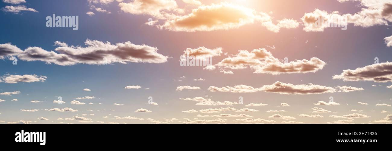 A sky with dramatic clouds on a sunny day Stock Photo - Alamy