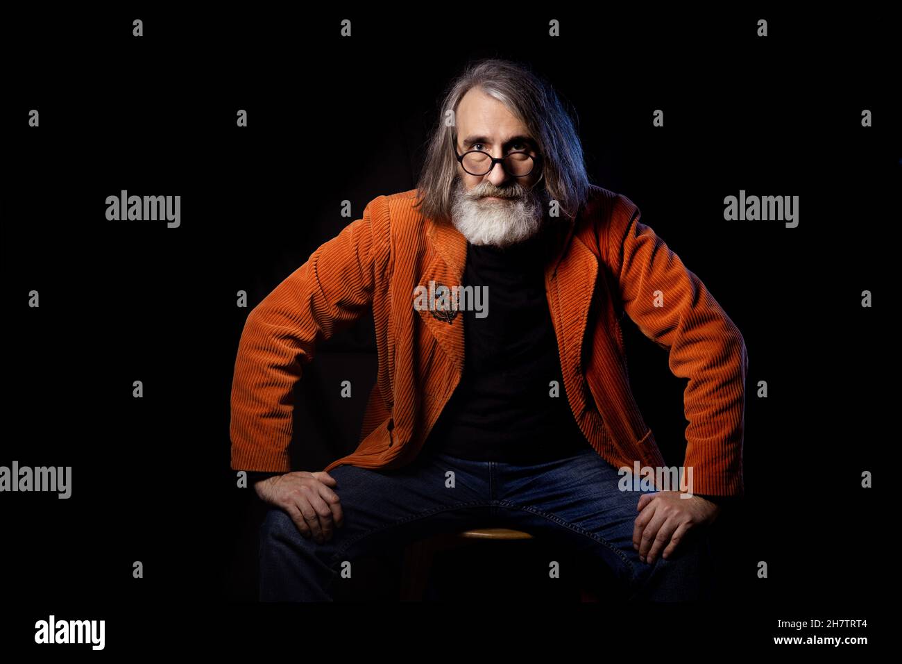 Elderly man steampunk hi-res stock photography and images - Alamy