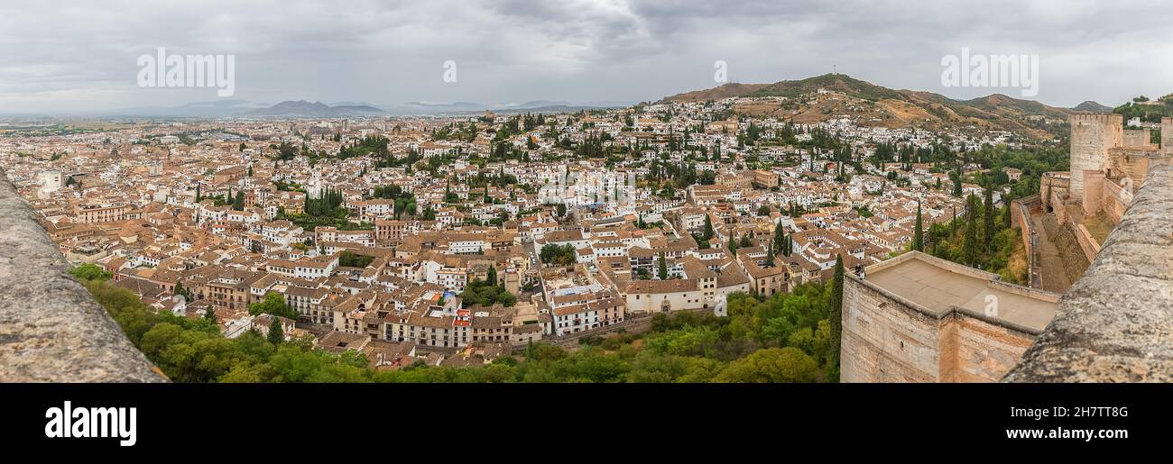 View historic moorish buildings albaicin district granada hi-res stock ...