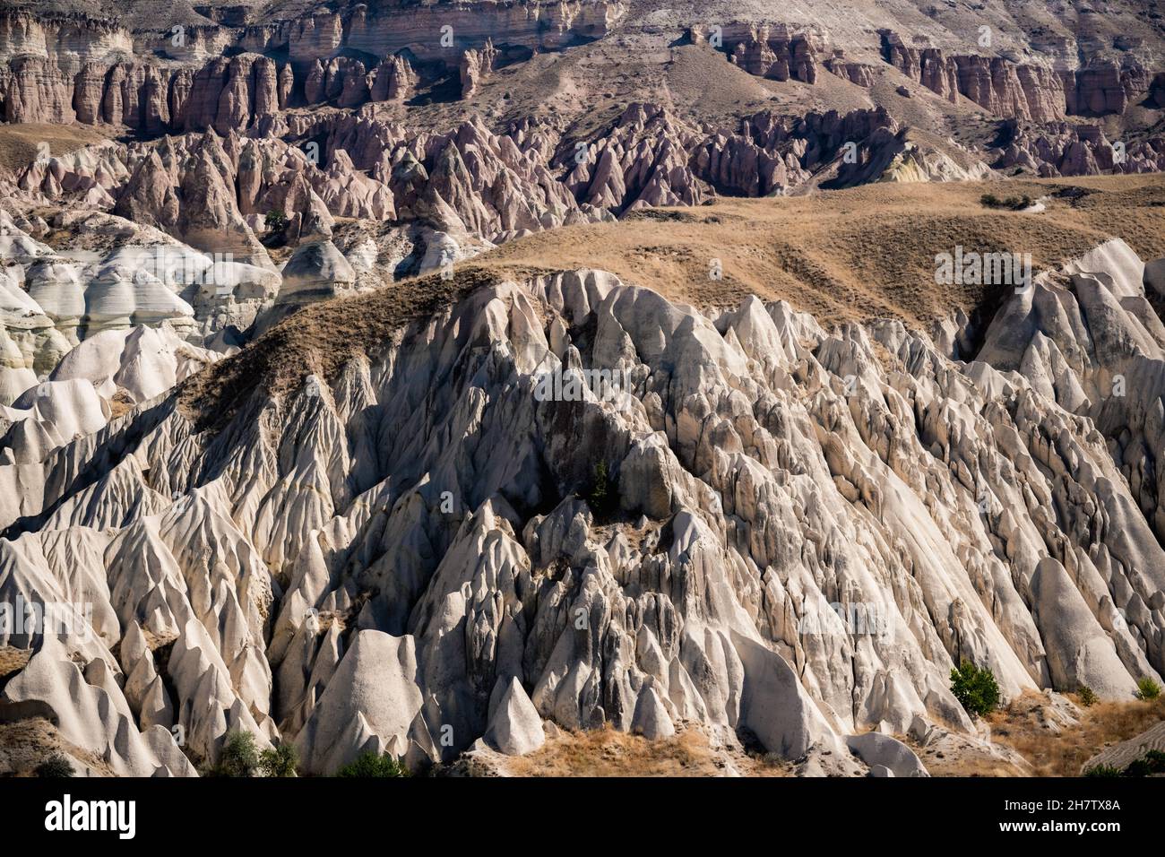 Panoramic landscape in Cappadocia, Turkey Stock Photo - Alamy
