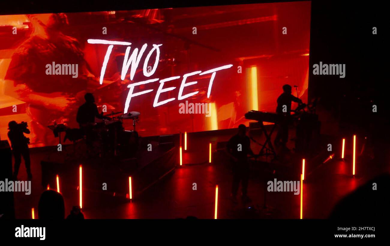 Los Angeles, California, USA 19th November 2021 Two Feet In Concert at ...