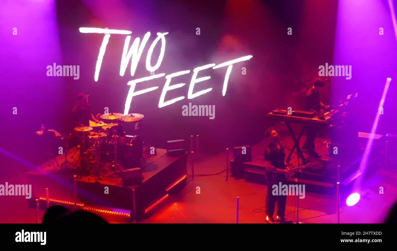 Los Angeles, California, USA 19th November 2021 Two Feet In Concert at ...