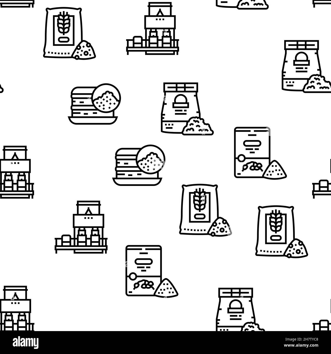 Rice factory cleaning production hi-res stock photography and images ...