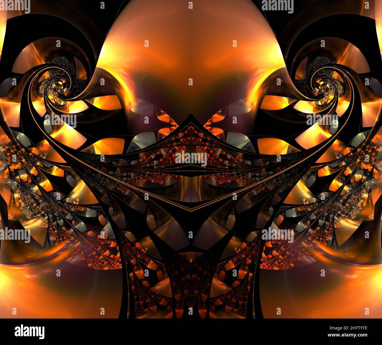 Fractal generative artwork background Stock Photo - Alamy