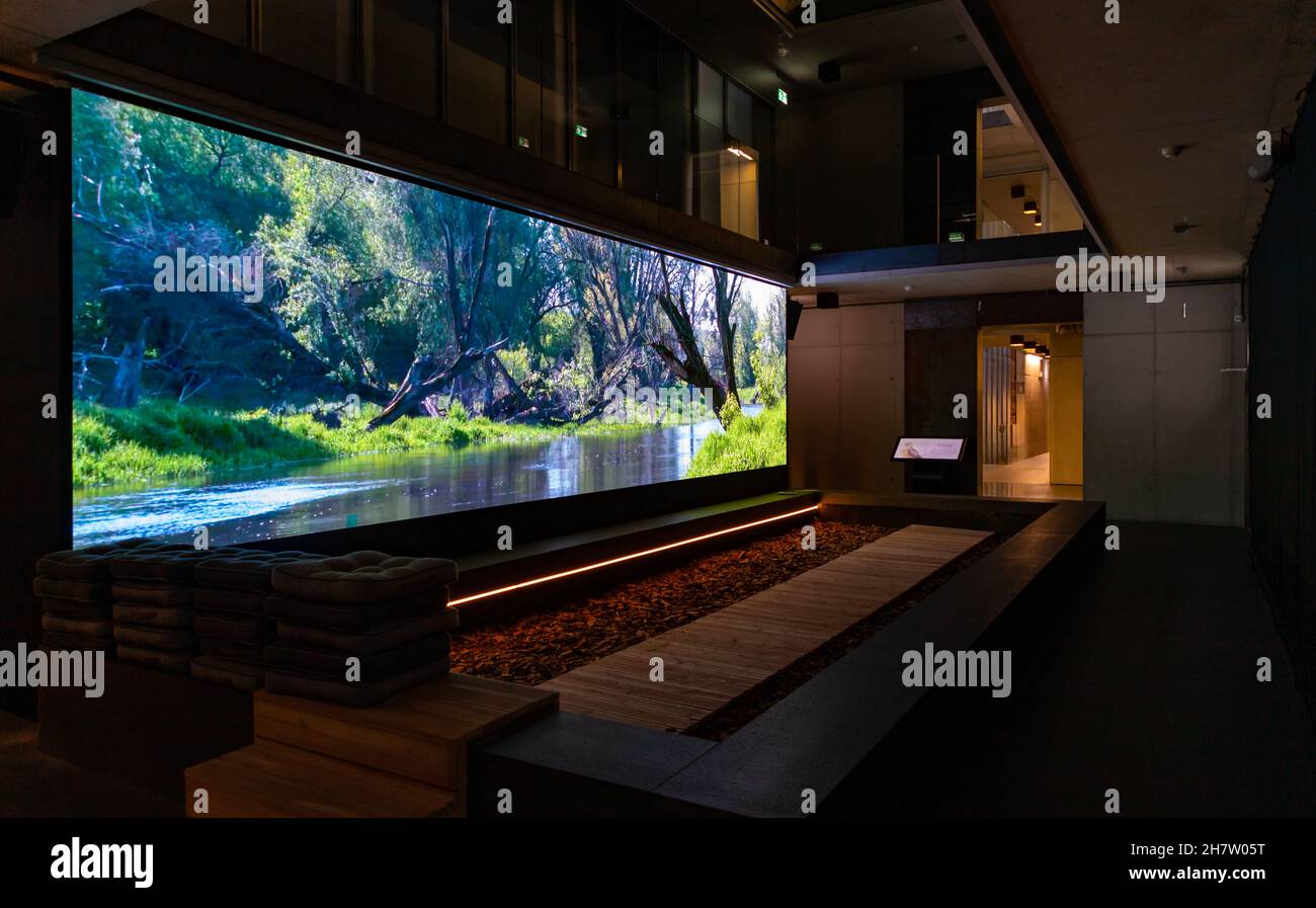 A picture of a relaxation room inside the Centre for the Meeting of ...
