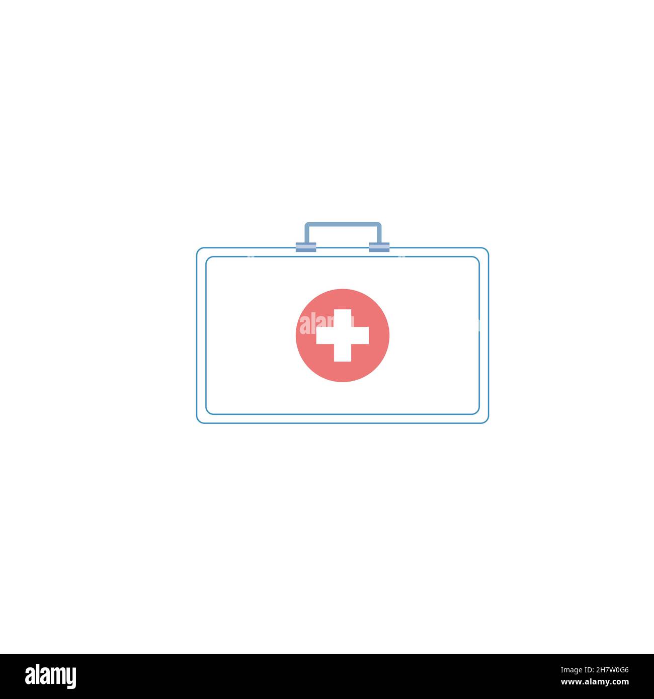 Flat cartoon medical case,treatment and therapy vector illustration ...