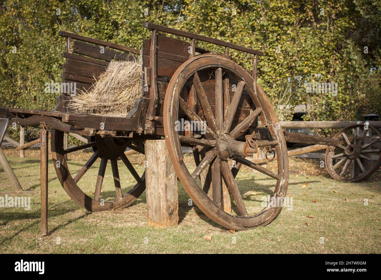 Old hay cart hi-res stock photography and images - Alamy