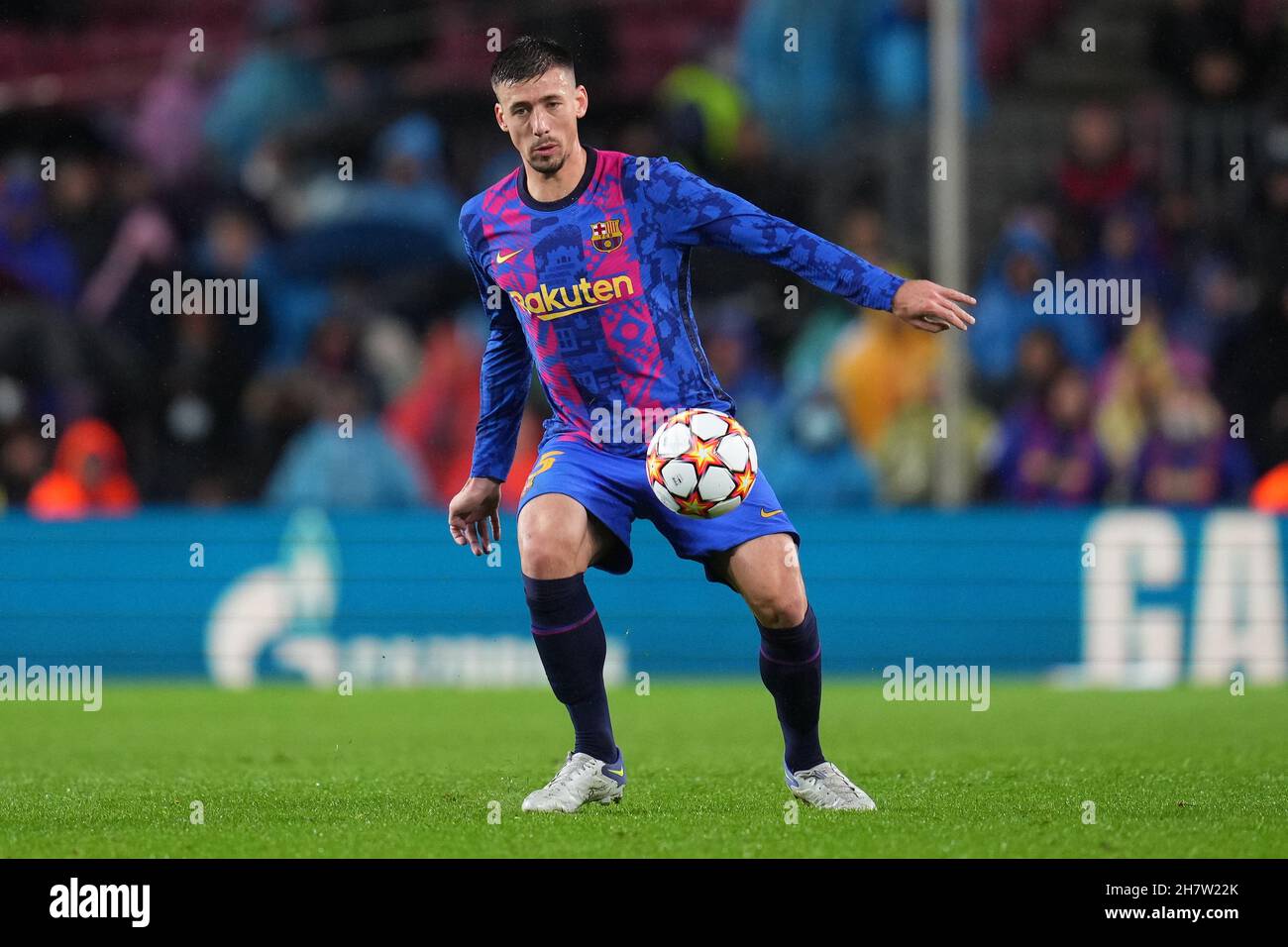 Clement Lenglet of FC Barcelona during the UEFA Champions League match ...