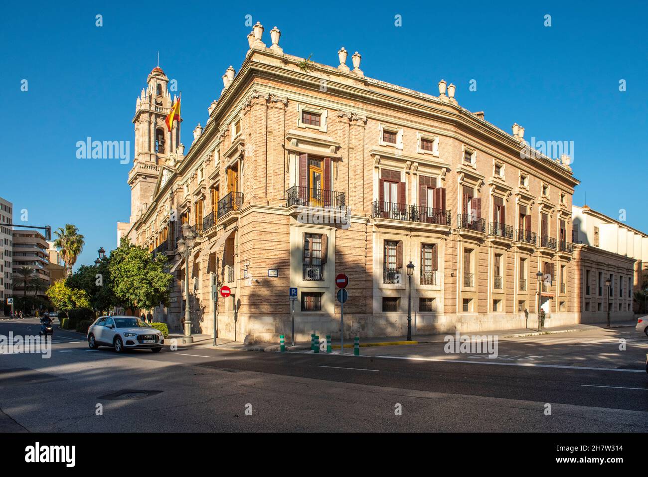 Valencia - Government building Stock Photo - Alamy