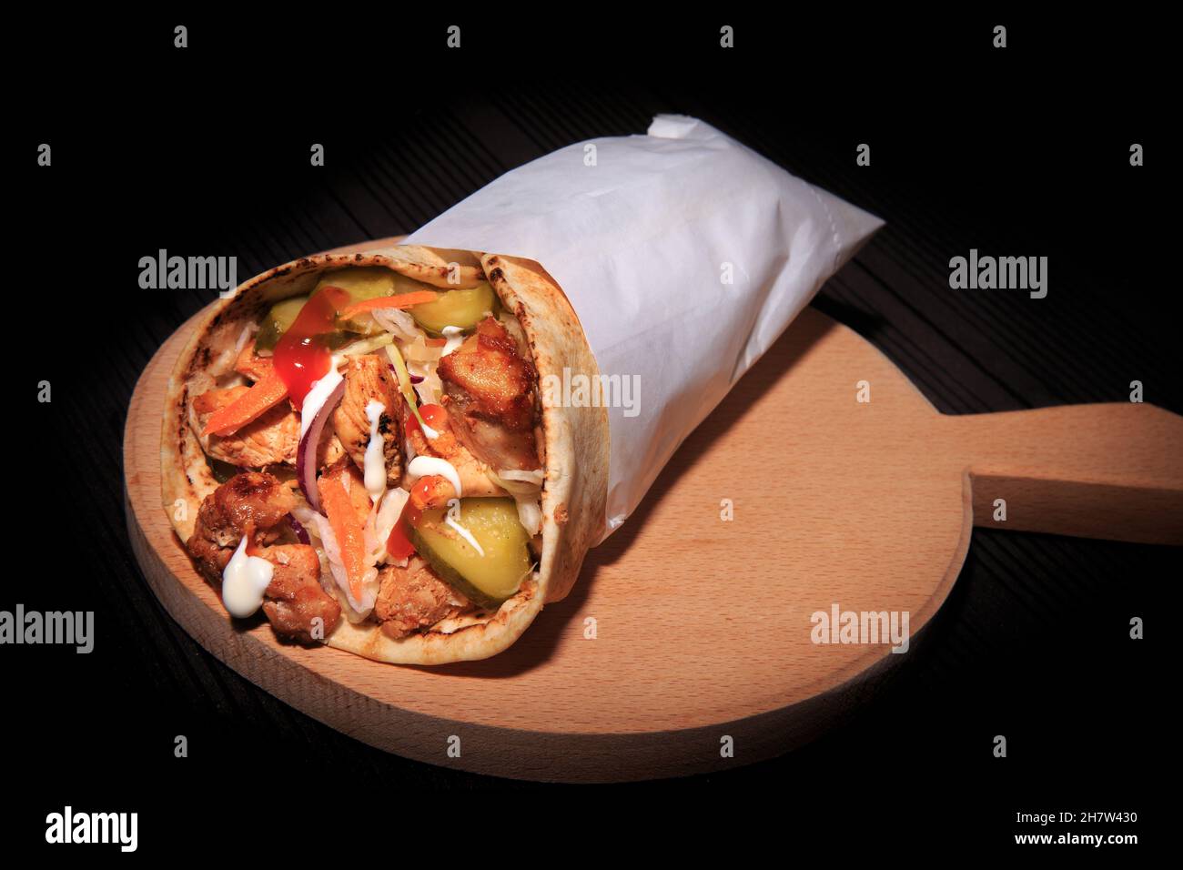 Shawarma meat hi-res stock photography and images - Alamy