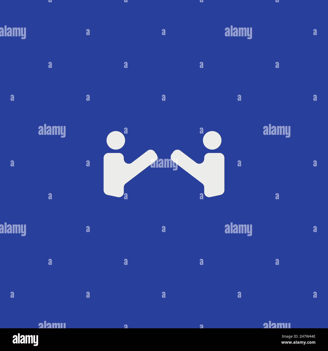 Talking line icon. Simple style language courses poster background ...