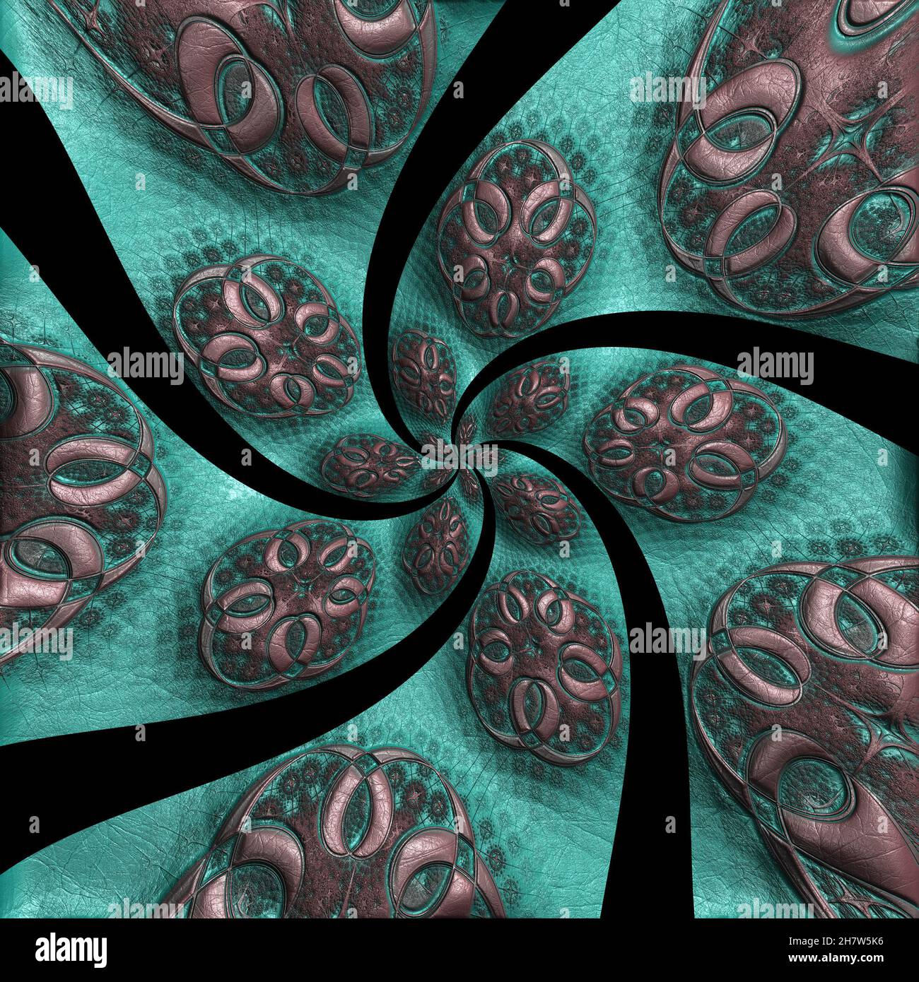 Luxury background seamless tile with embossed pattern on leather Stock ...