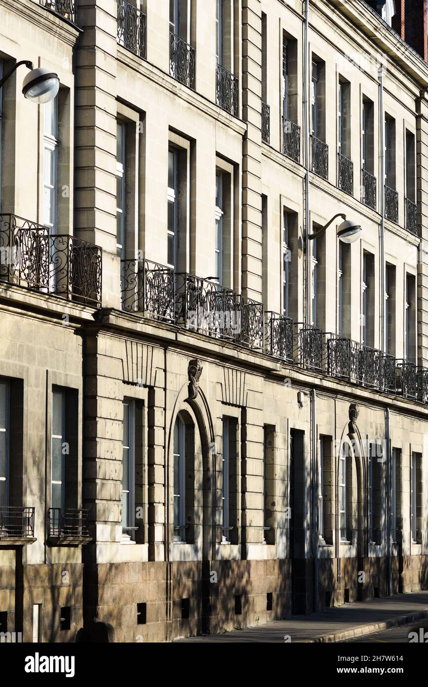 An example of French architecture in France Stock Photo - Alamy