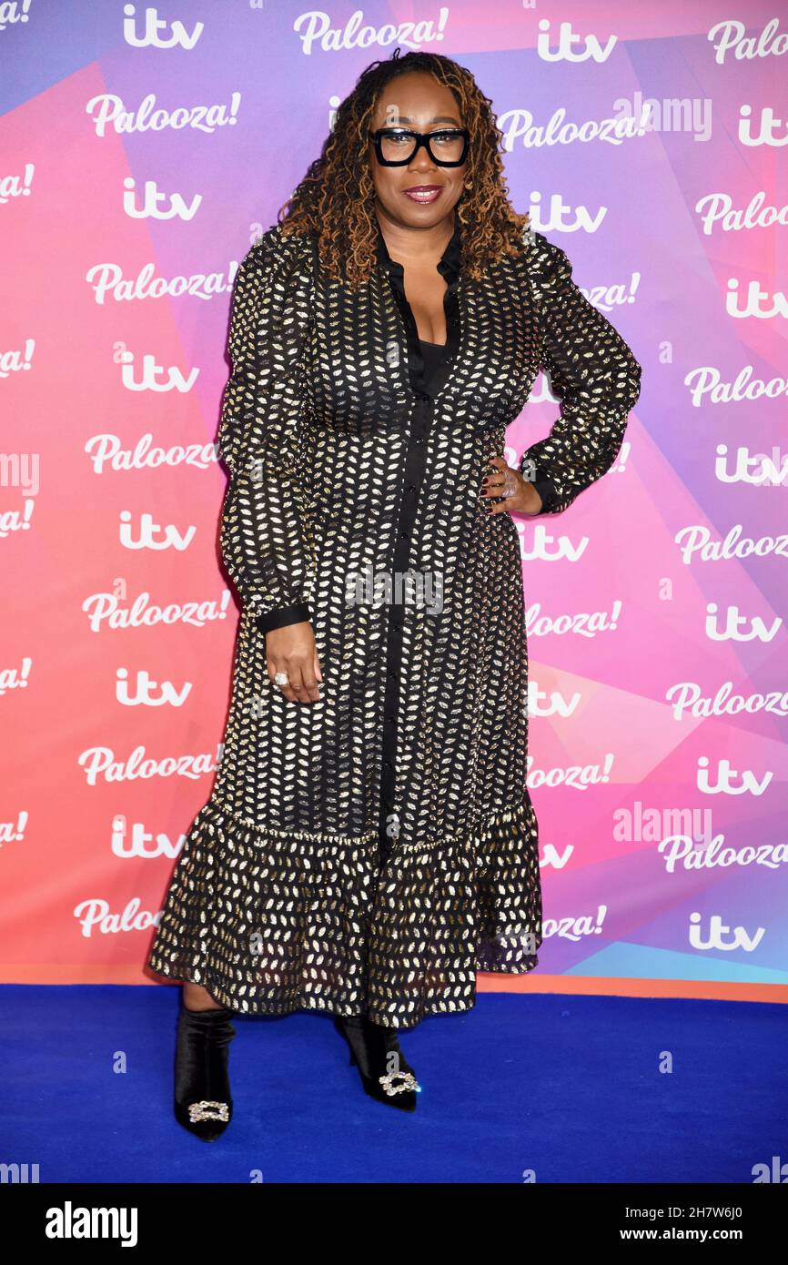 ITV Palooza!, Chizzy Akudolu arriving at the Royal Festival Hall ...