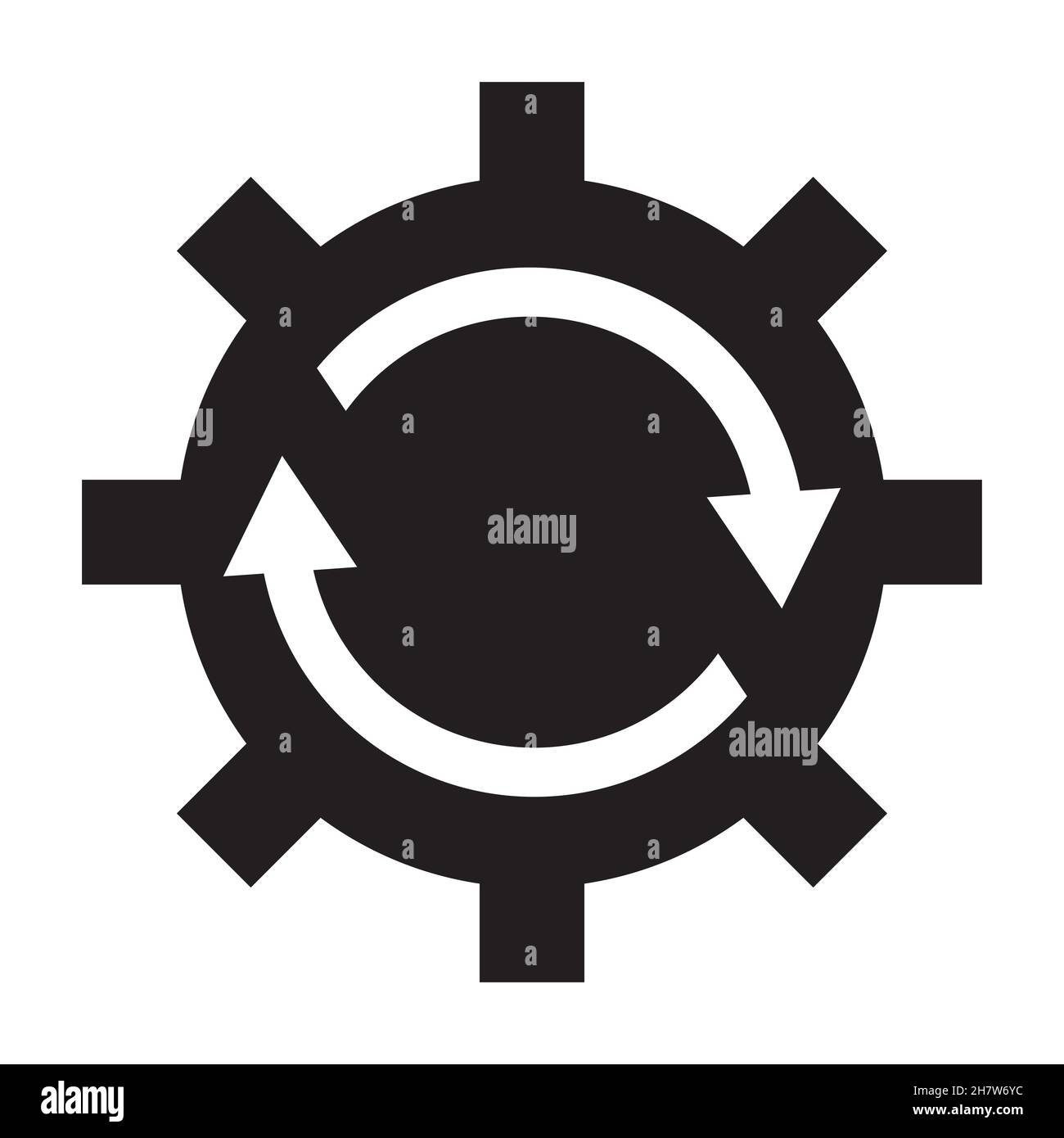 Circular arrows Stock Vector Images - Alamy