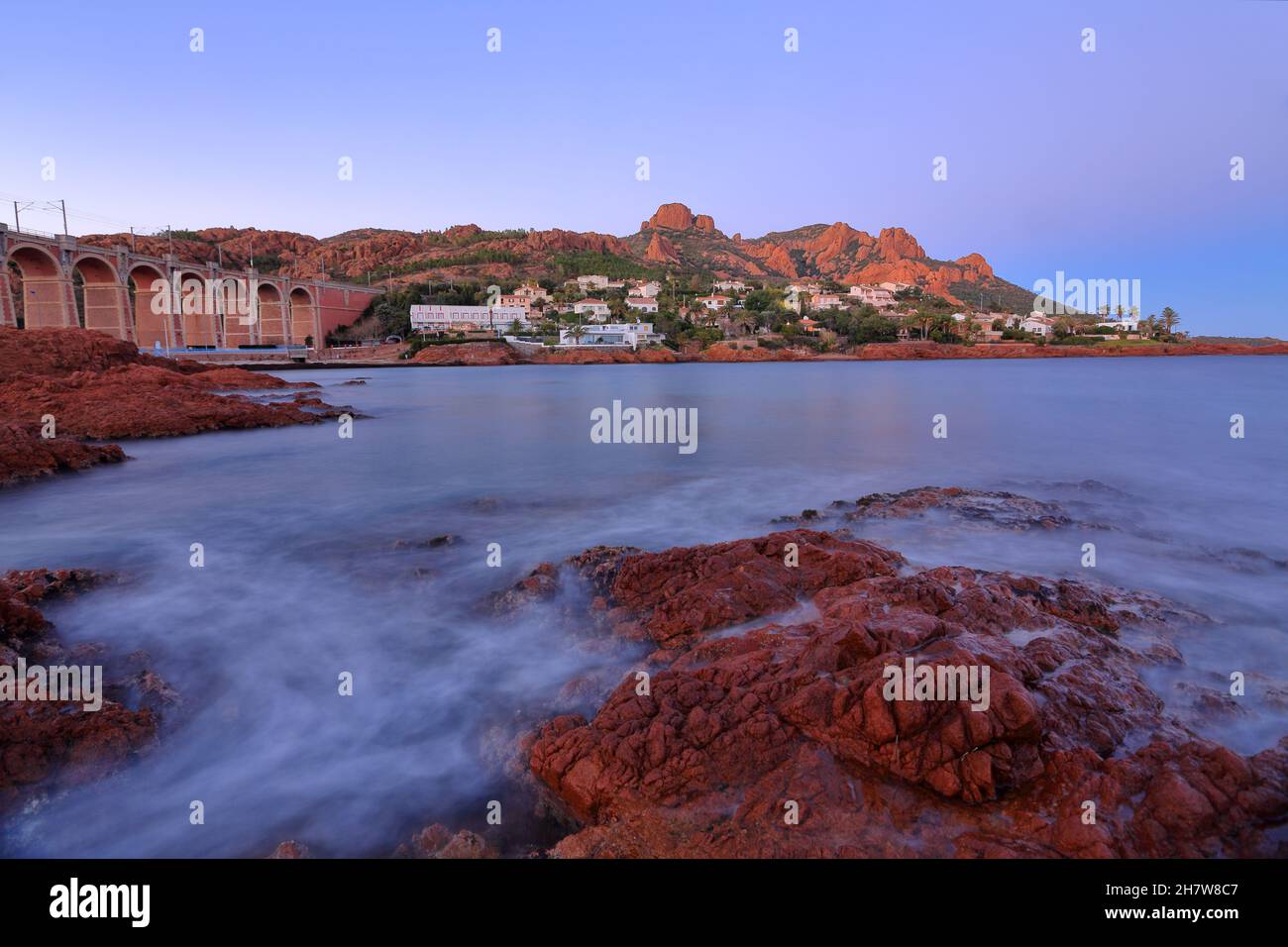 Cap Roux, Paysage de l'Esterel, Var, 83, Cote d'Azur, Region sud Stock ...