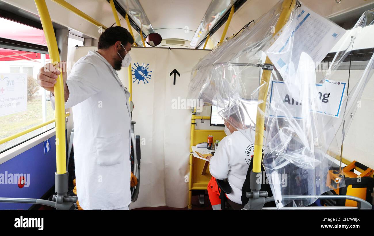 Mobile hospital bus hi-res stock photography and images - Alamy