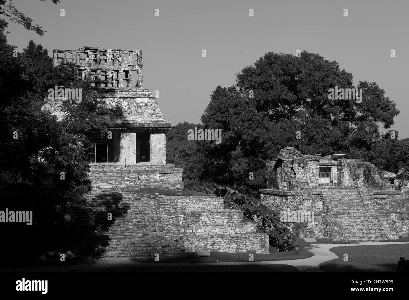 Temple of the Cross Complex of ancient pre-columbian buildings at the ...