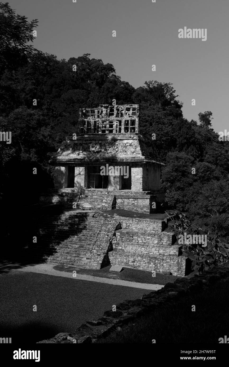 Temple of the Cross Complex of ancient pre-columbian buildings at the ...