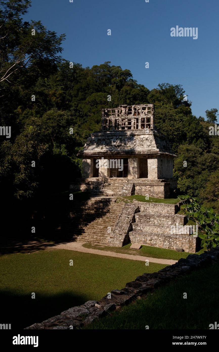 Temple of the Cross Complex of ancient pre-columbian buildings at the ...