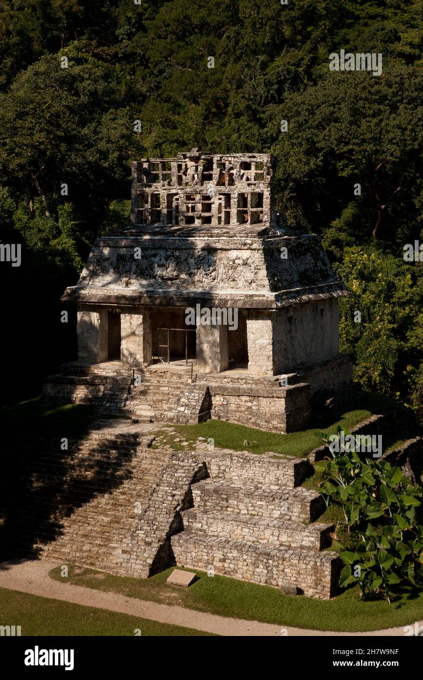 Temple of the Cross Complex of ancient pre-columbian buildings at the ...