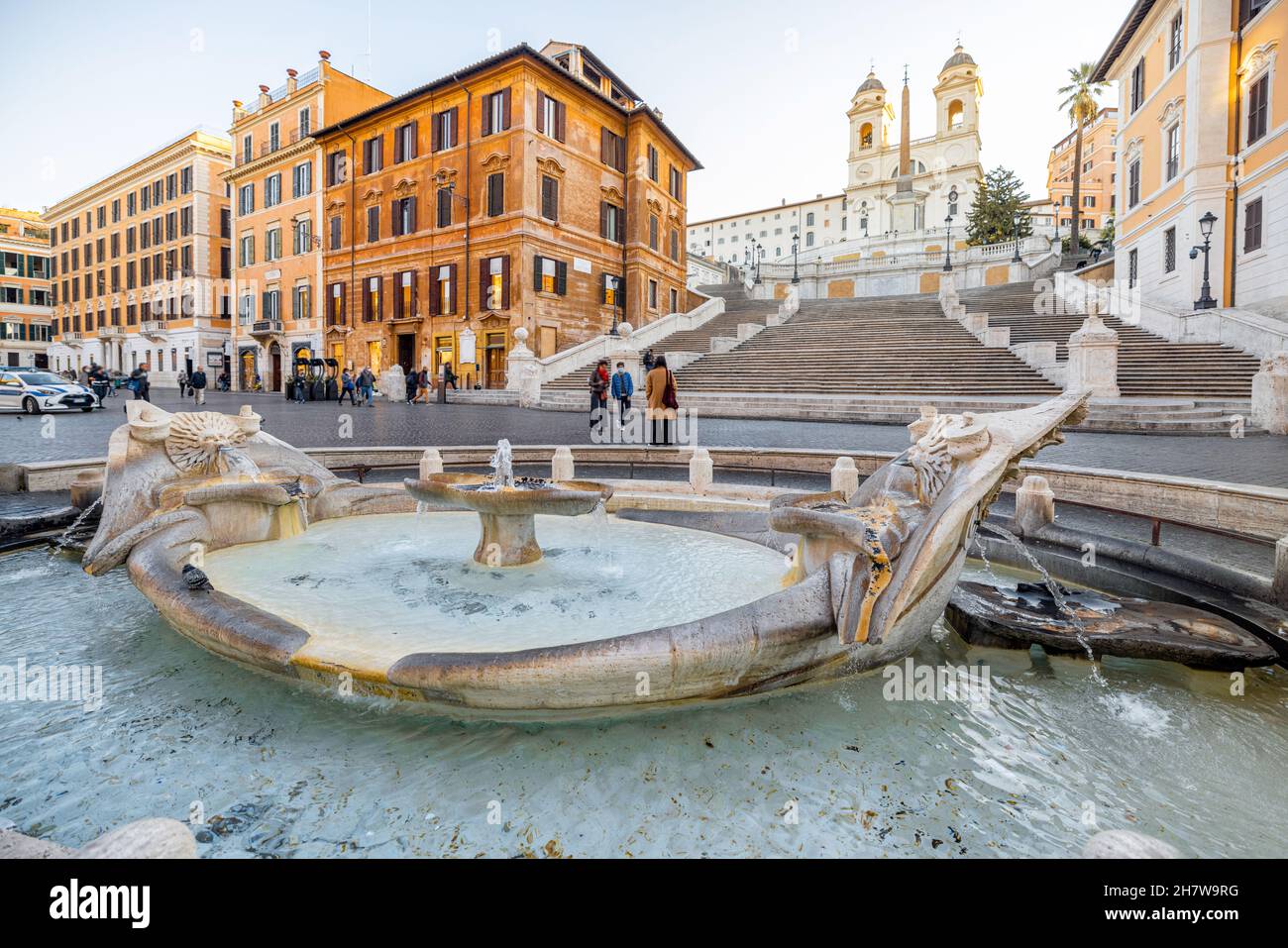 The spanish stairs hi-res stock photography and images - Alamy