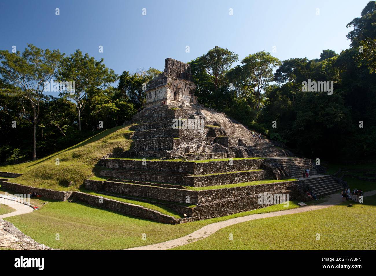 Temple of the Cross Complex of ancient pre-columbian buildings at the ...