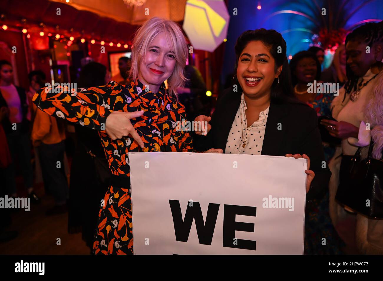 25th November 2021, London, UK. Vicky Foxcroft MP, Sakina Sheikh, Janet ...