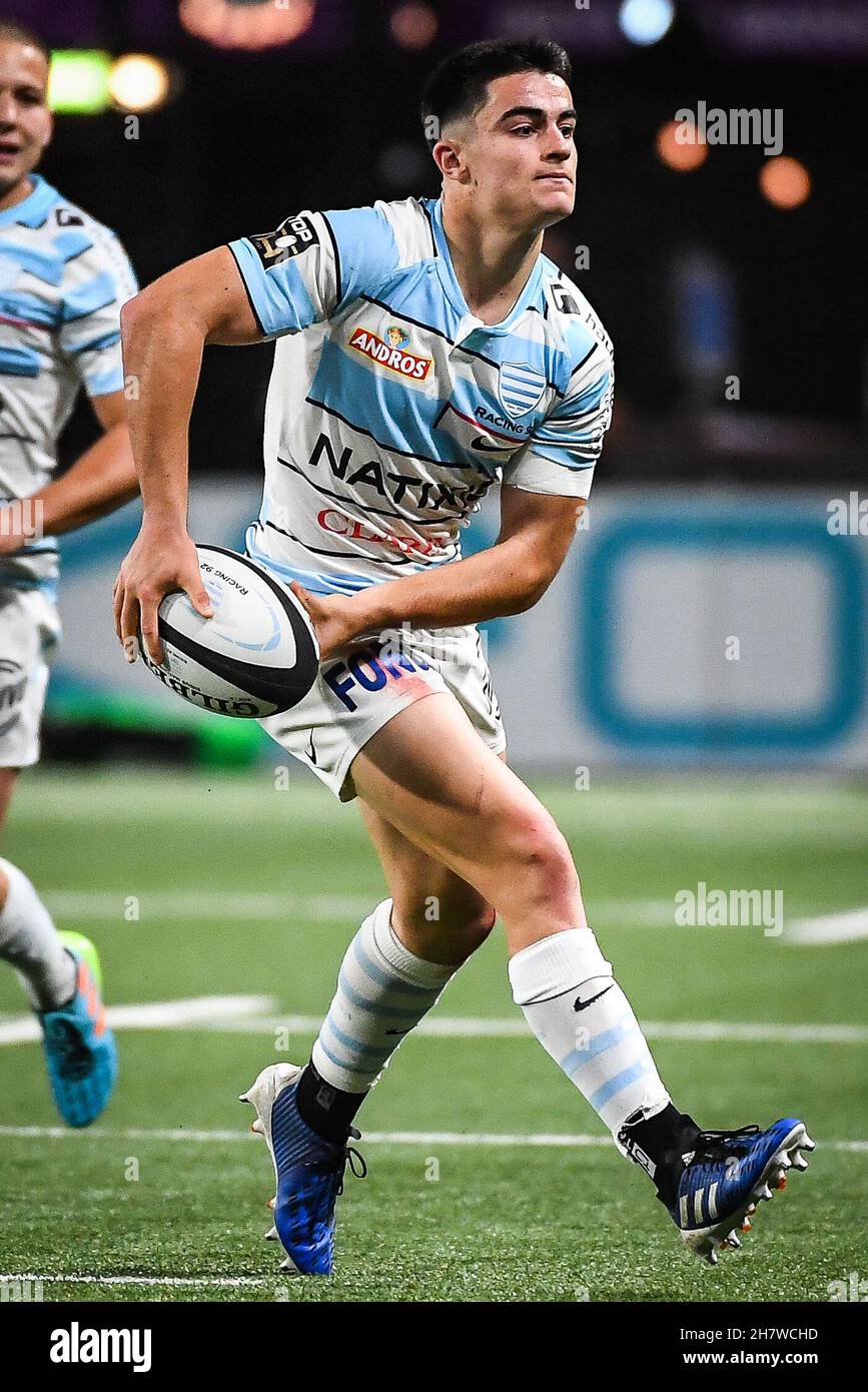 Nolann LE GARREC of Racing 92 during the French championship Top 14 ...