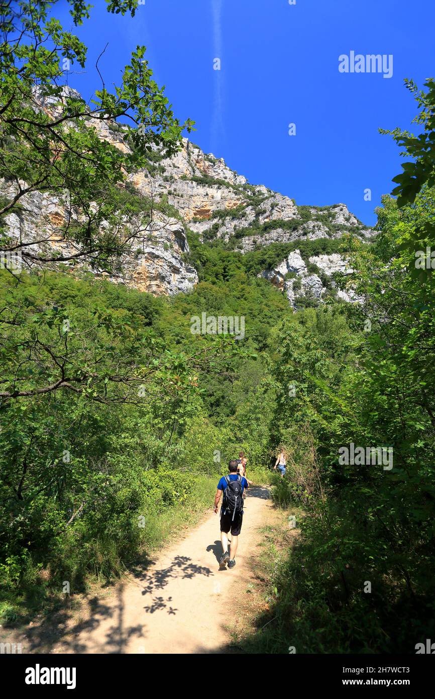 Loup river, Alpes Maritimes, French Riviera, France Stock Photo - Alamy