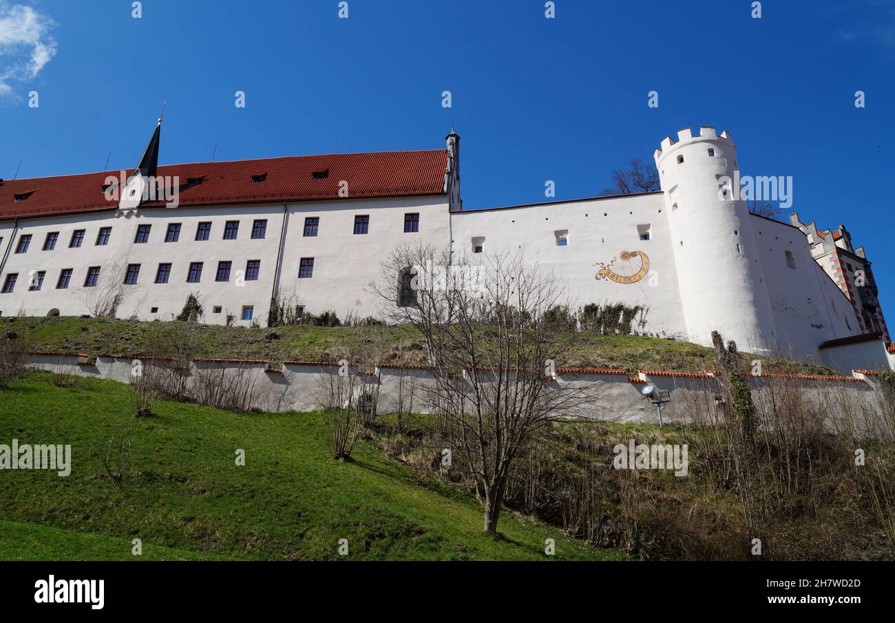 Das hohe schloss in fuessen hi-res stock photography and images - Alamy