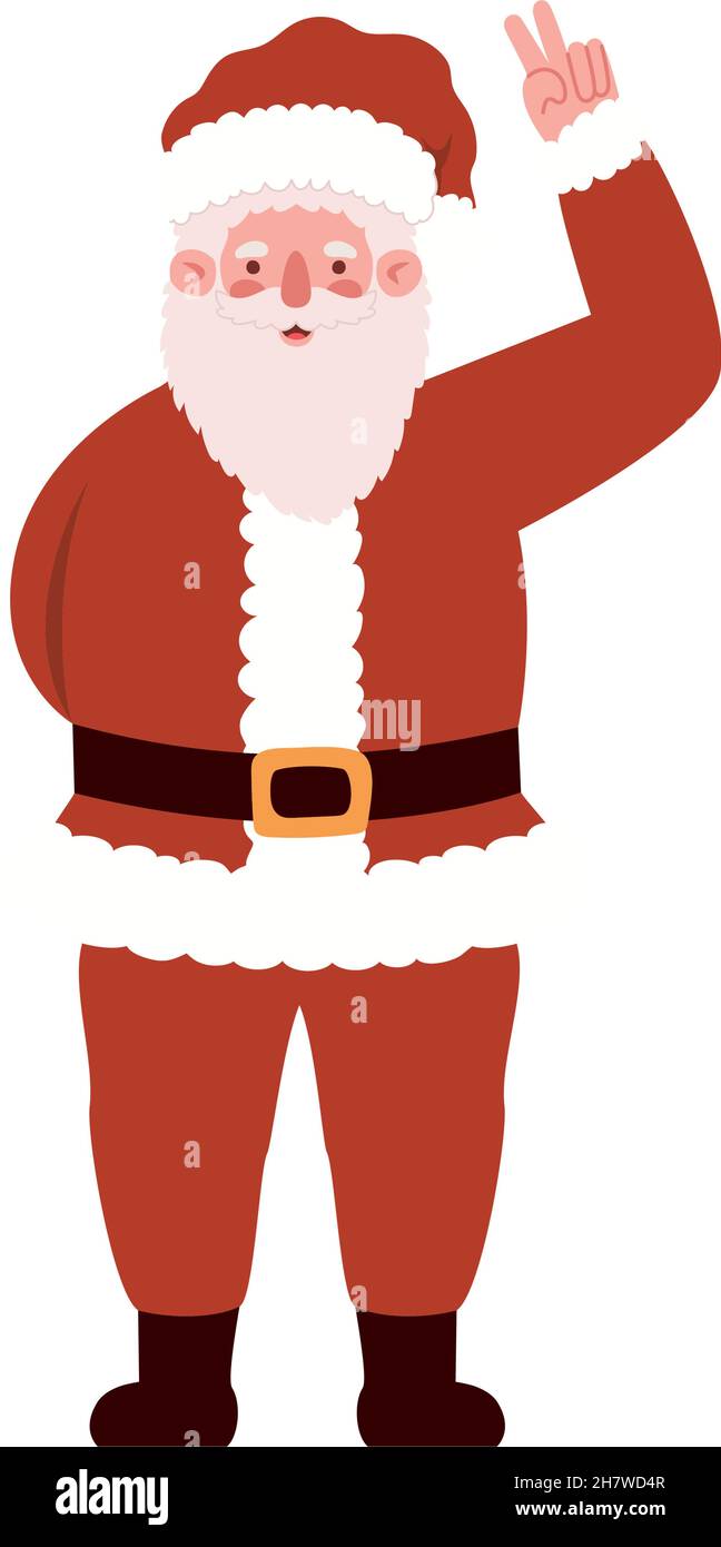 pretty santa illustration Stock Vector Image & Art - Alamy
