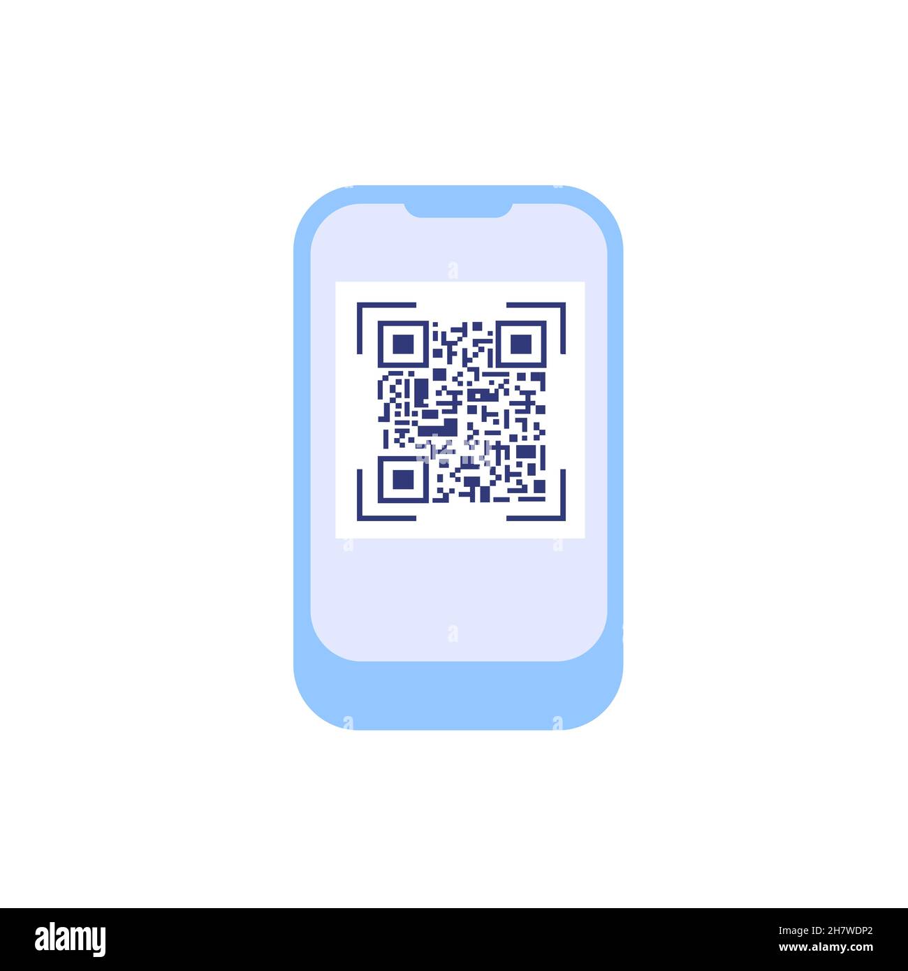 Flat cartoon smartphone,modern electronic equipment and mobile digital ...
