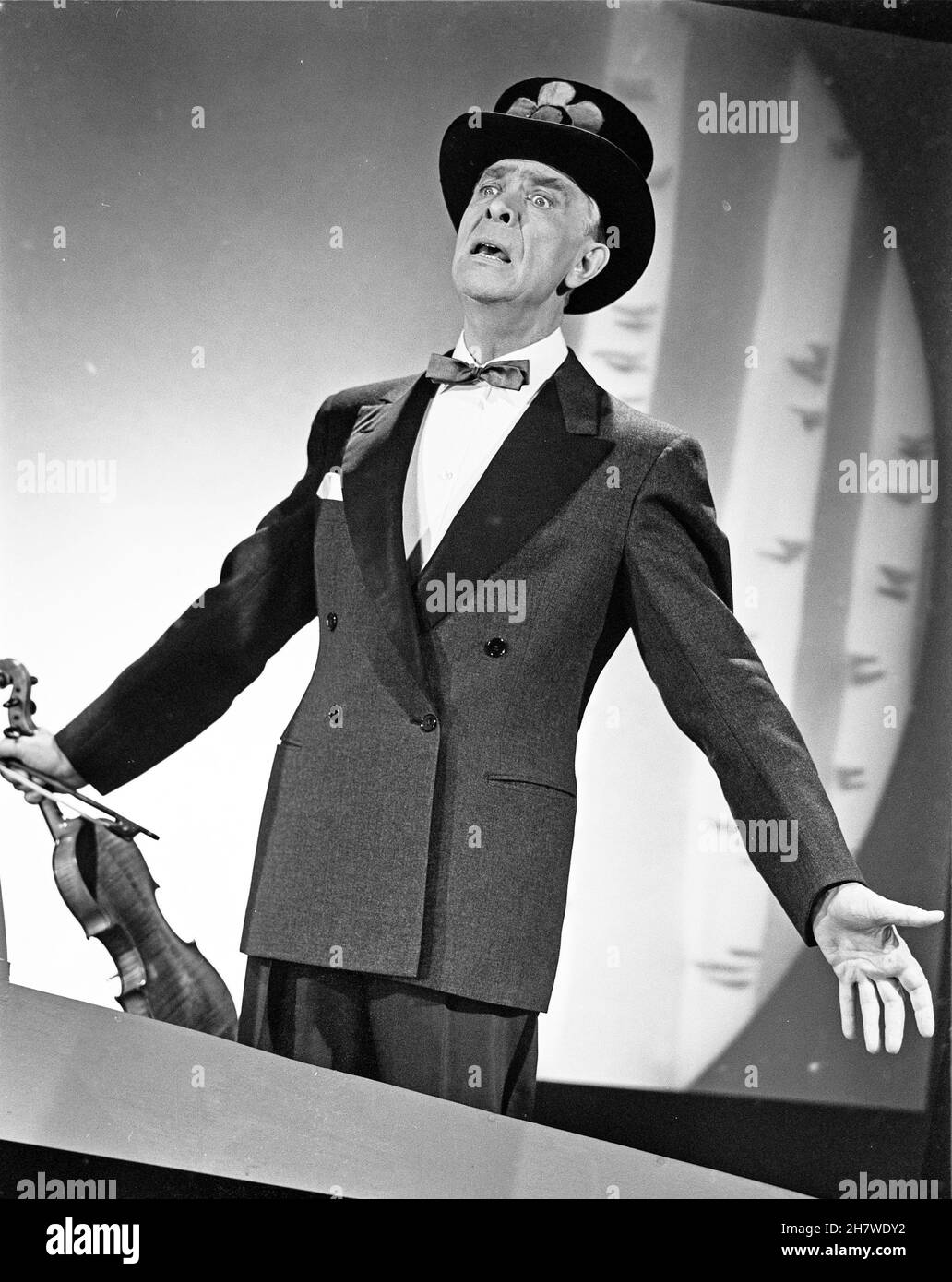 Karl Gerhard swedish legendary actor and playwrither/ photo Bo Arrhed ...