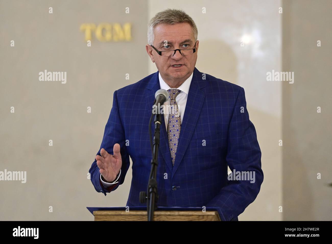 Prague, Czech Republic. 25th Nov, 2021. Presidential Office head ...