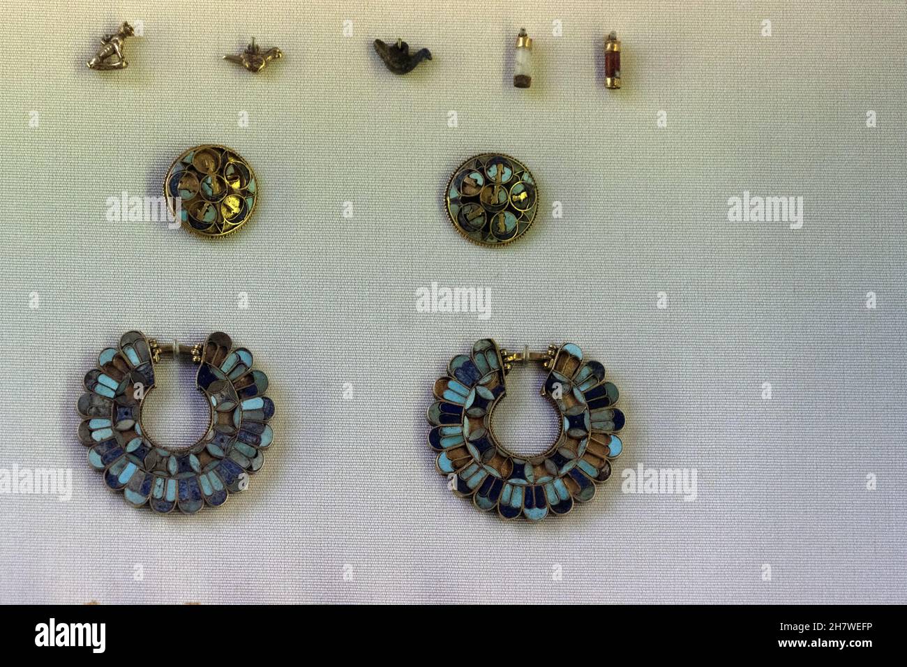Old Iran persian jewelry detail close up Stock Photo - Alamy