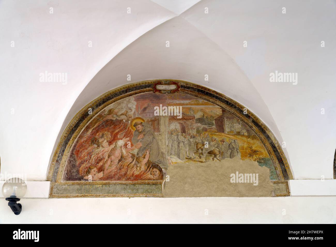 Ostra Vetere, Ancona province, Marche, Italy: historic buildings in the ...