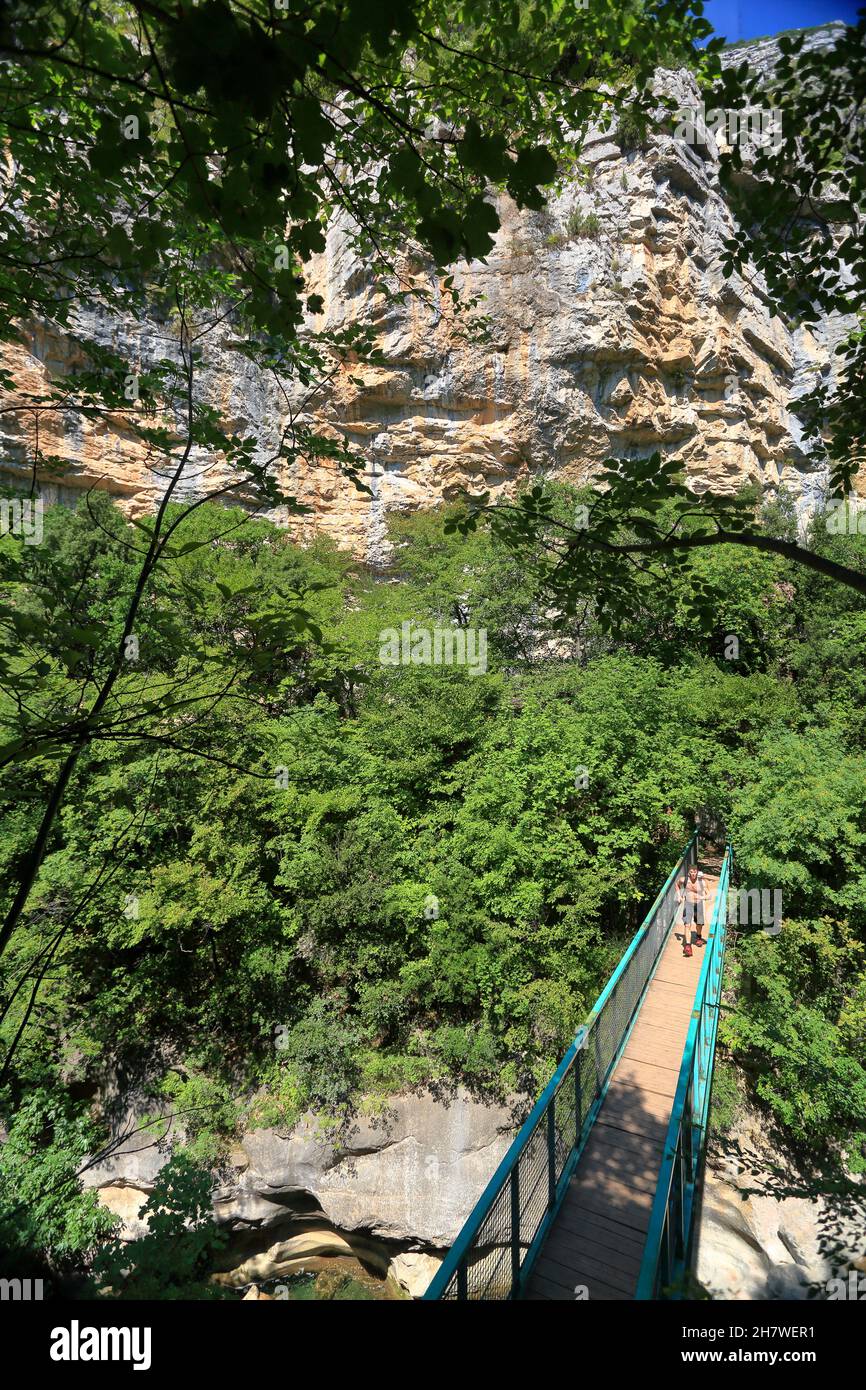 Loup river, Alpes Maritimes, French Riviera, France Stock Photo - Alamy