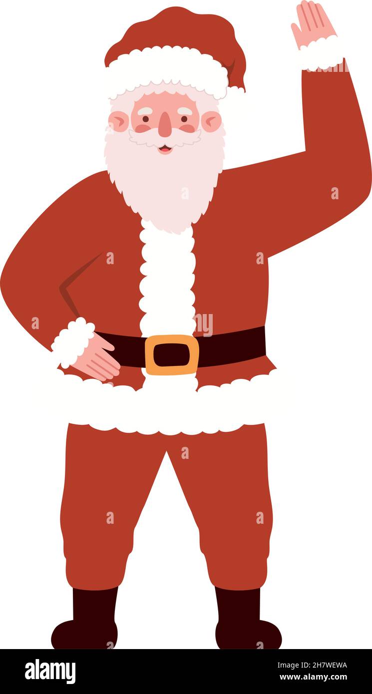 nice santa icon Stock Vector Image & Art - Alamy