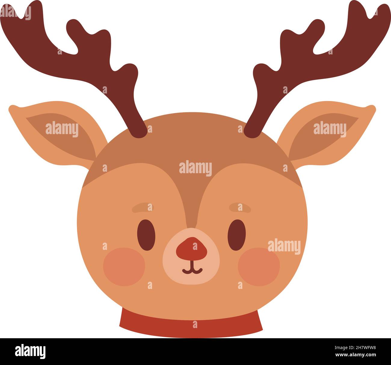 small reindeer design Stock Vector Image & Art - Alamy