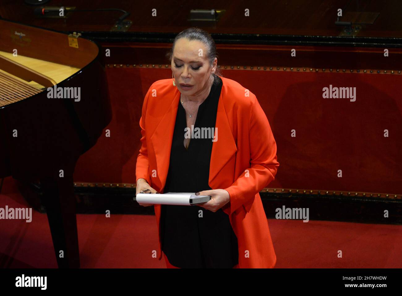 Rome, Italy. 25th Nov, 2021. Barbara De Rossi, Actress Credit ...
