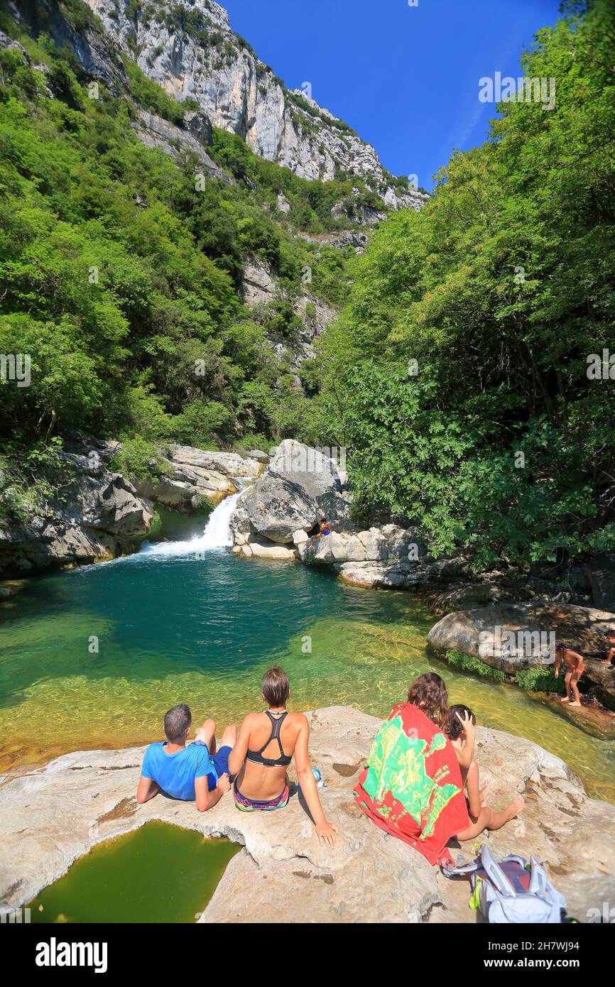 Loup river, Alpes Maritimes, French Riviera, France Stock Photo - Alamy