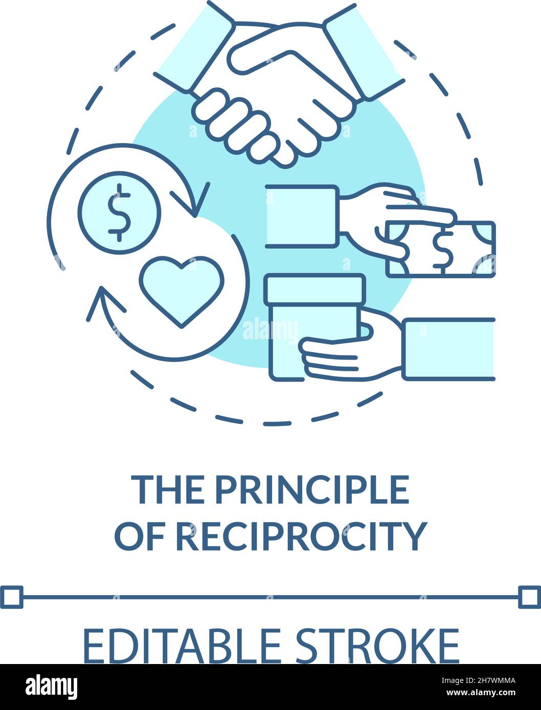 Exchange principle Stock Vector Images - Alamy