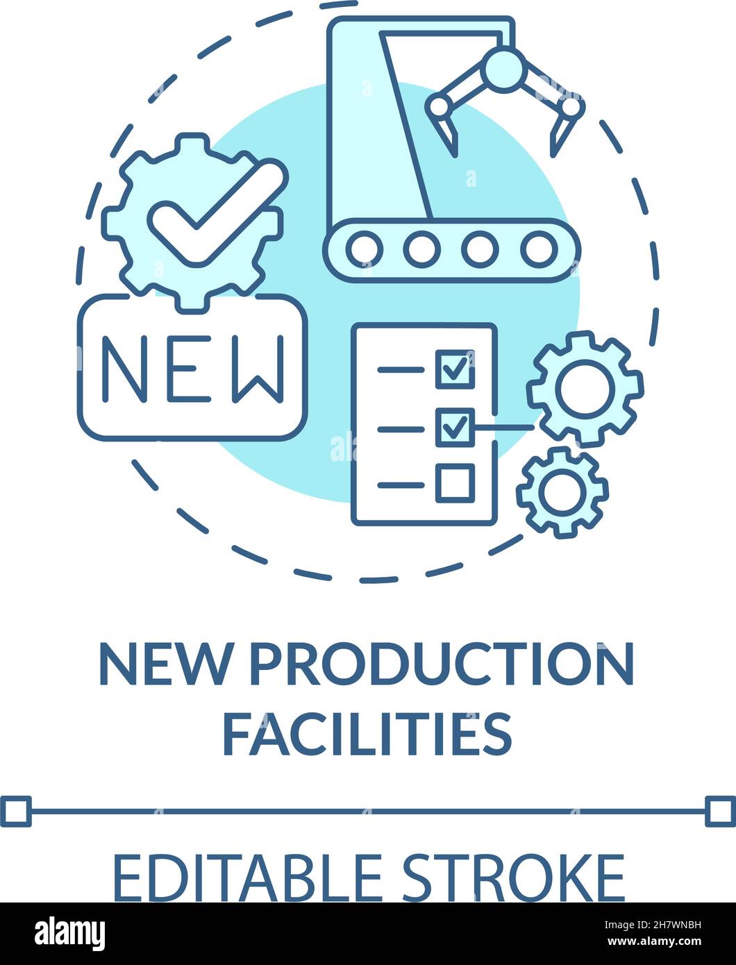 New facilities Stock Vector Images - Alamy