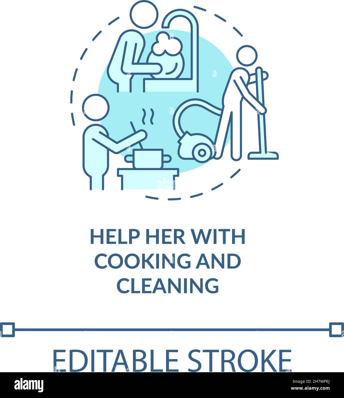 Cleaning help Cut Out Stock Images & Pictures - Alamy