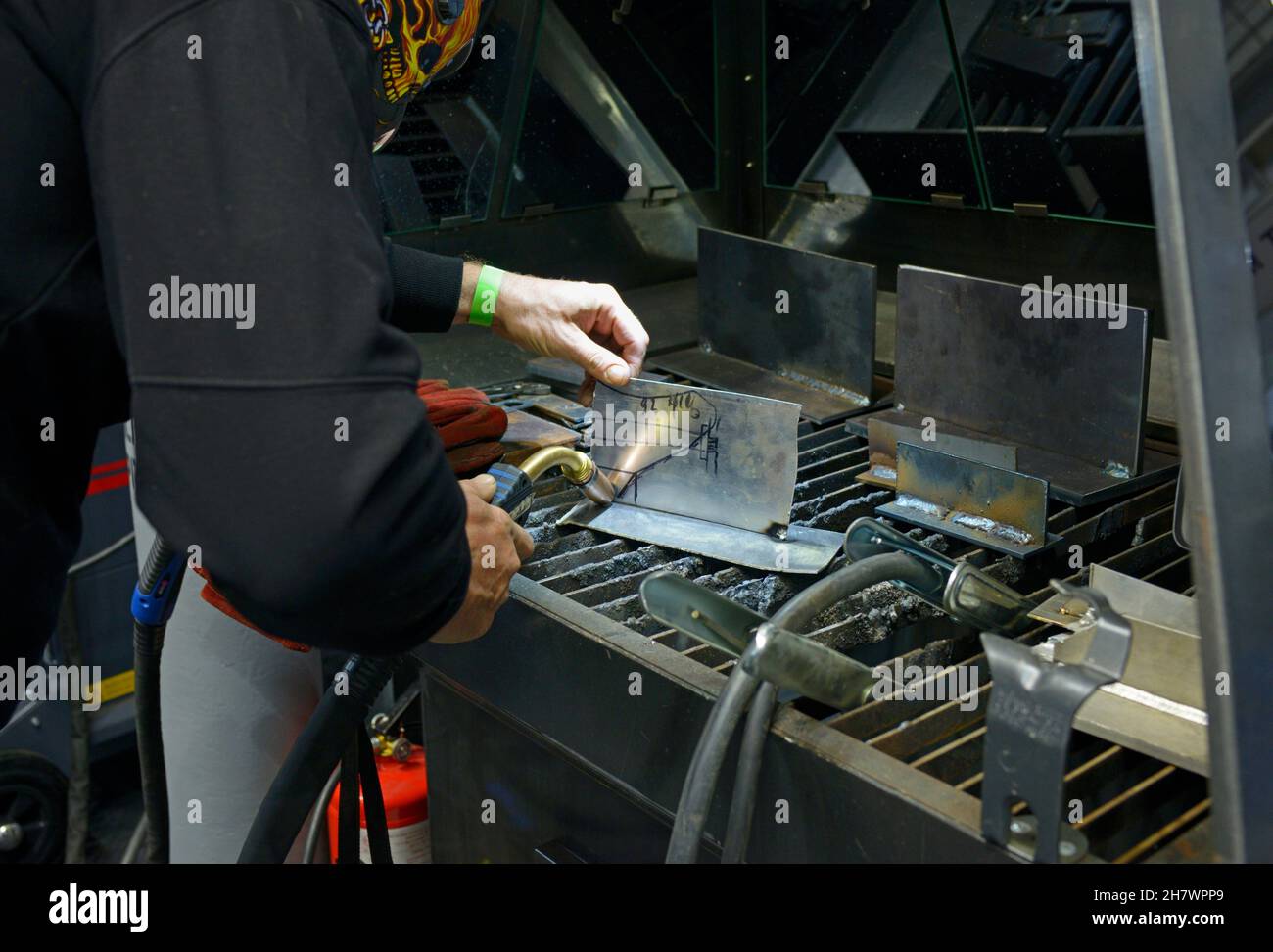 Blank welding hi-res stock photography and images - Alamy